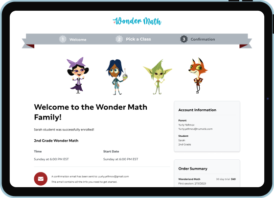 Home - Wonder Math